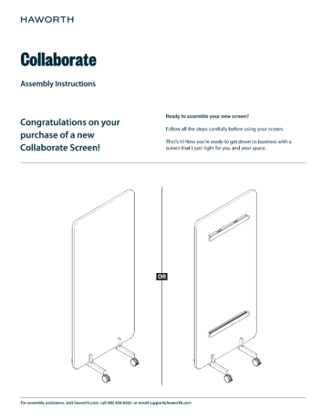 Collaborate - Screen - Woodcore | Details Page | Haworth