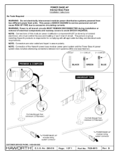 Compose/Power Base/UniGroup Too - Internal Base Feed - Installation ...