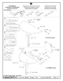 if - Panel Mount Conference End Worktop - Installation | Details Page ...
