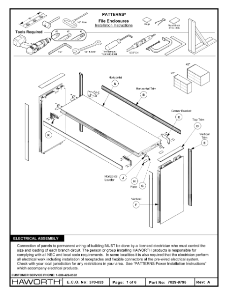 Patterns - File Enclosures (Modular Power) - Installation | Details ...