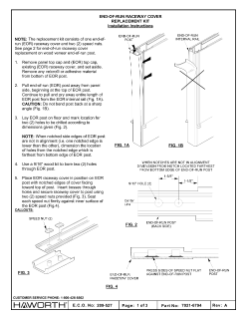 End-of-Run Raceway Cover Replacement Kit - Installation | Details Page ...