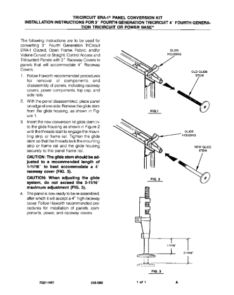 Tricircuit ERA - Panel Conversion Kit - Installation | Details Page ...