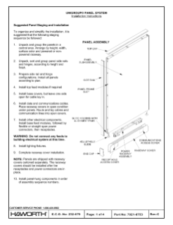 UniGroup - Panel System - Installation | Details Page | Haworth