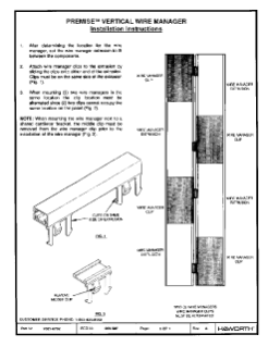 PREMISE - Vertical Wire Manager - Installation | Details Page | Haworth