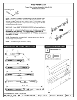 Power Base/RACE - Power Distribution Assembly Retrofit Kit ...