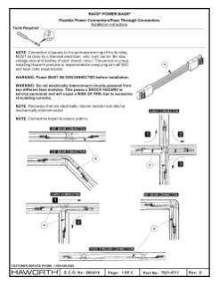 Power Base/RACE- Flexible Power Connectors and Pass Through Connectors ...