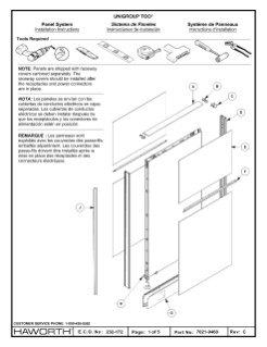 UniGroup Too - Panel System - Installation | Details Page | Haworth