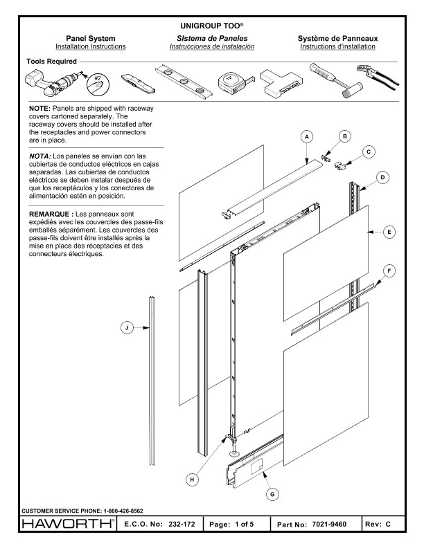 UniGroup Too - Panel System - Installation | Details Page | Haworth