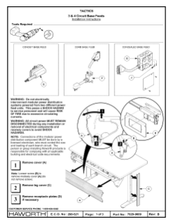 Tactics - 3 and 4 Circuit Base Feeds - Installation | Details Page ...
