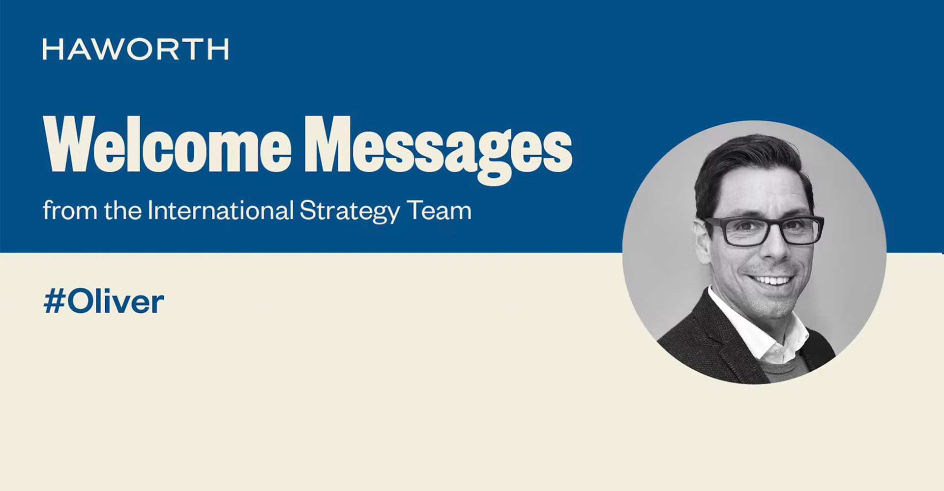 Oliver Hauri - Welcome Message | File details | Haworth