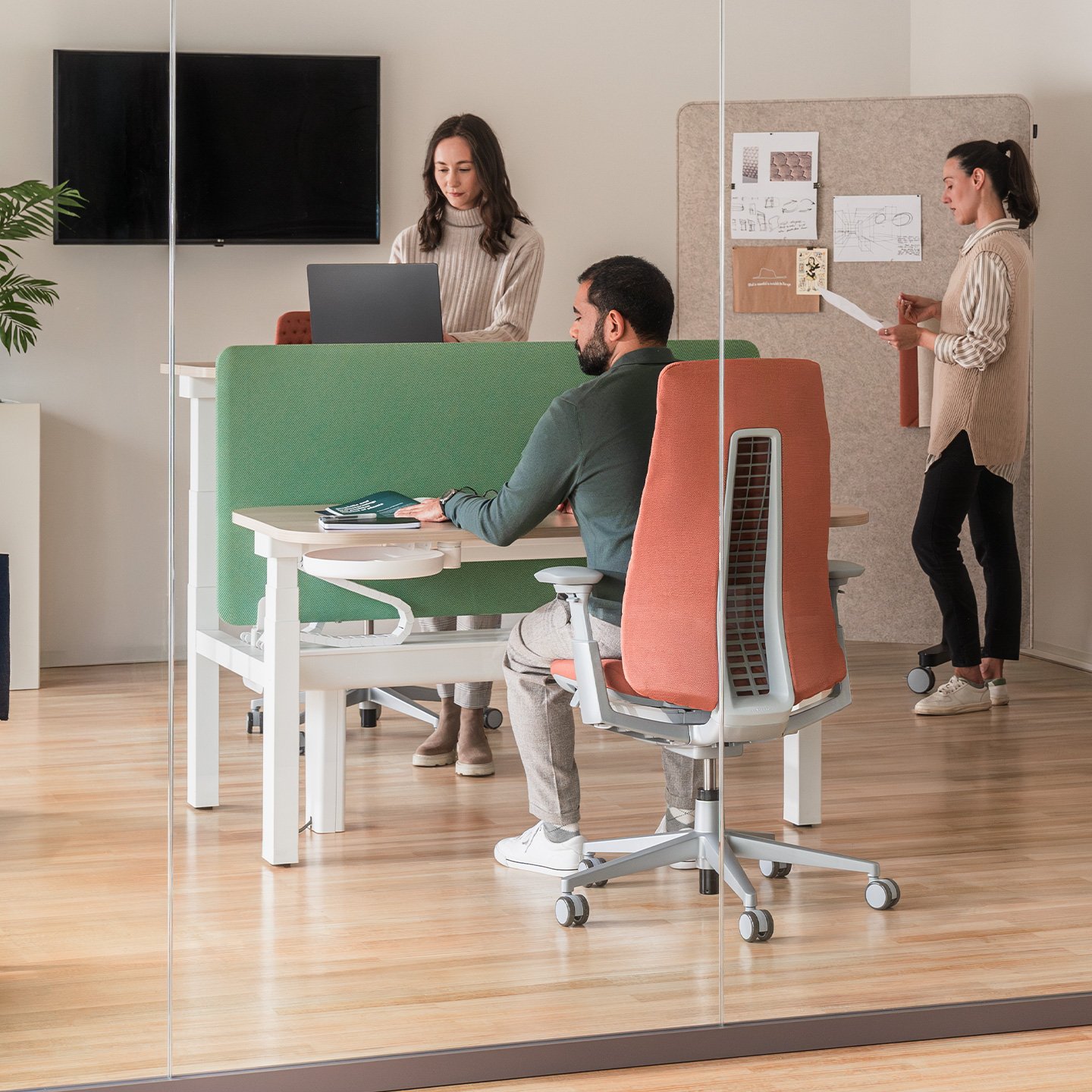 YourPlace Flex | Workstation | Haworth Europe