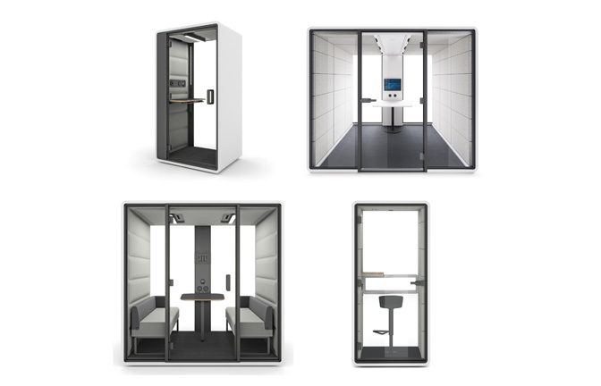 Hushoffice Acoustic Pods and Booths | Haworth