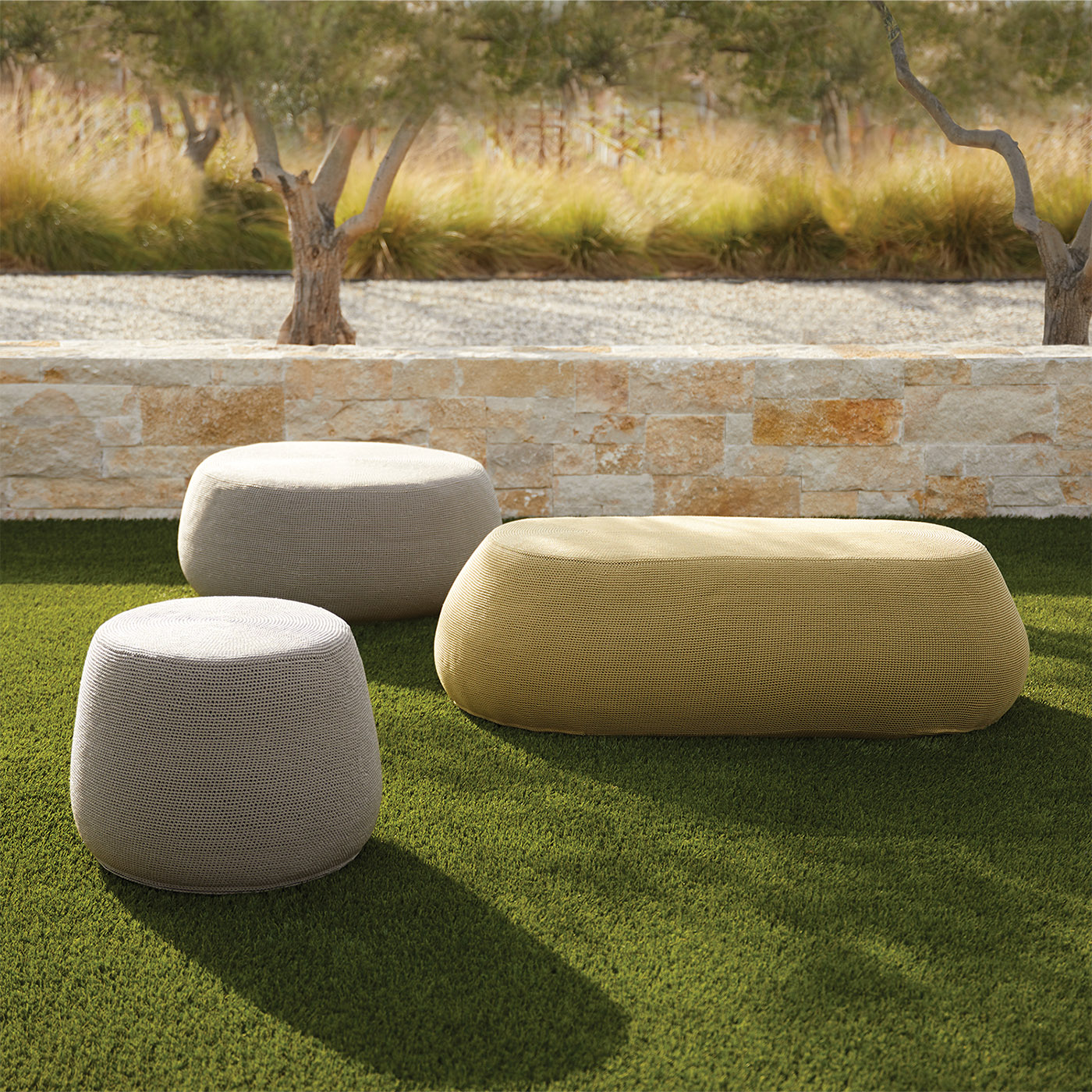 Bon Vivant Pouf | Haworth