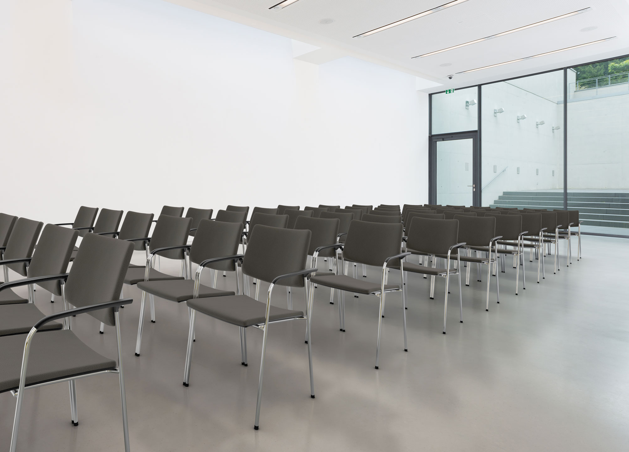 first | Row seating | Haworth Europe