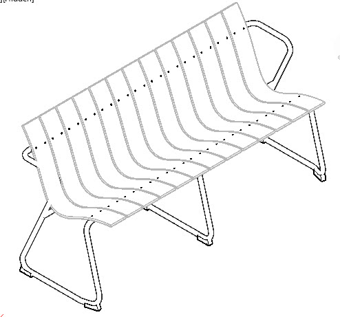Ocean Outdoor Bench | Haworth