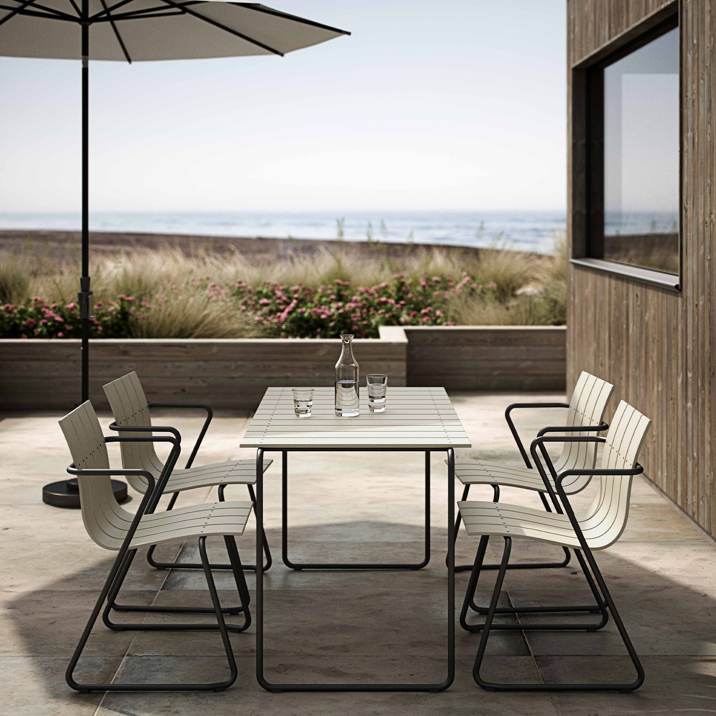 Ocean Outdoor Dining Table | Haworth