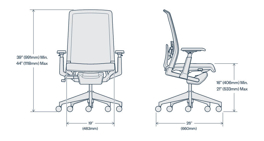 Very Mesh Office Chair - Haworth Store