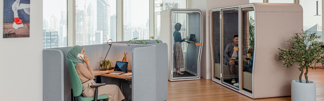 Decrease Office Noise to Increase Productivity | Haworth Asia Pacific